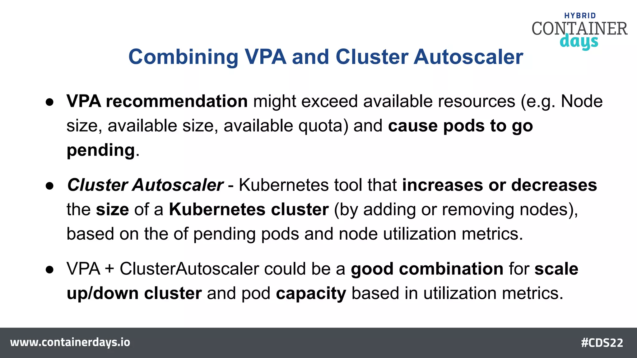Container Days 22 Predictive Autoscaling Patterns With Kubernetespdf