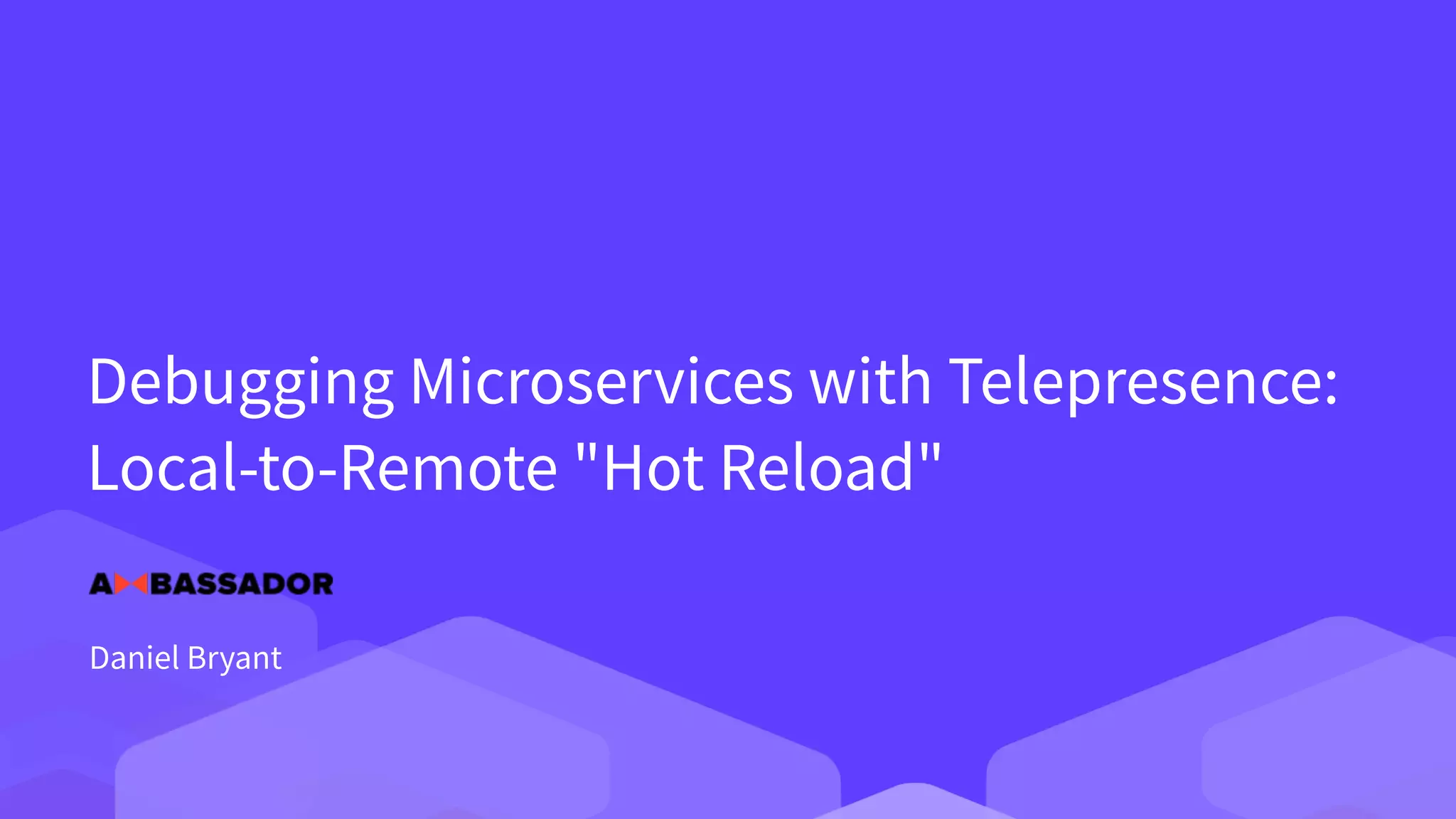 Container Days Easy Debugging Of Microservices Running On Kubernetes With Telepresence Ppt
