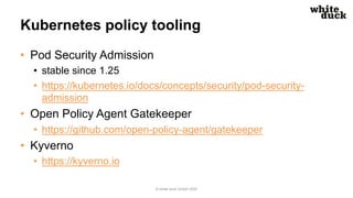 Container Days: Hijack a Kubernetes Cluster - a Walkthrough | PDF