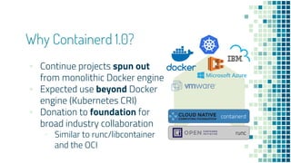 Containerd Internals: Building a Core Container Runtime | PPT