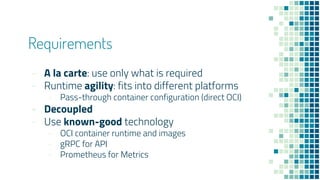 Containerd Internals: Building a Core Container Runtime | PPT