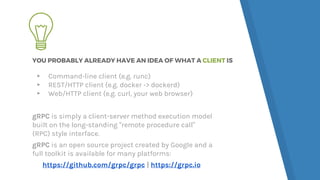Driving containerd operations with gRPC | PDF