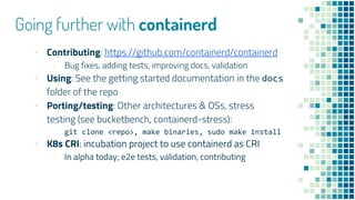 The State of containerd | PPT