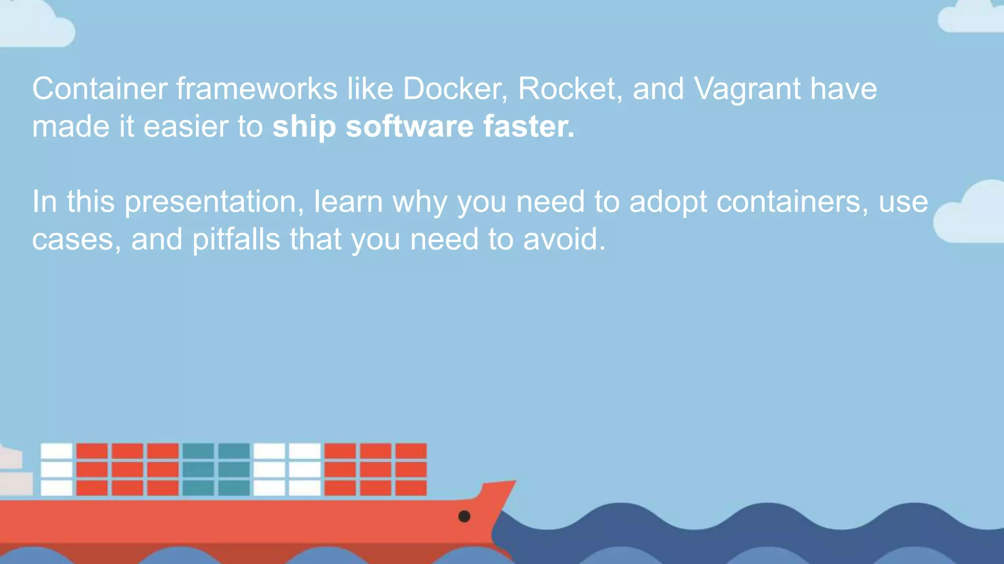 Working With Containers In The Enterprise | PPT