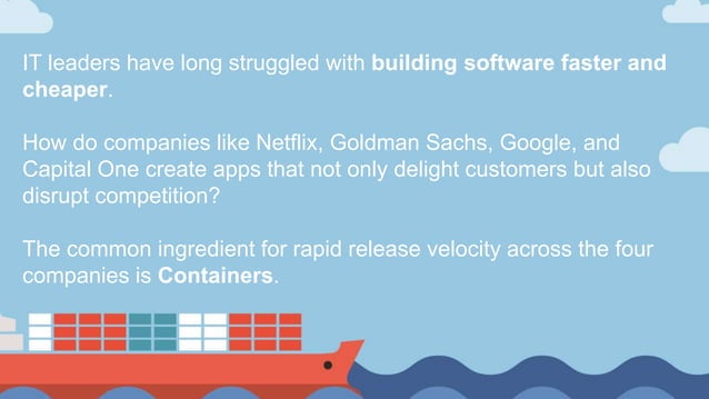 Working With Containers In The Enterprise | PPT