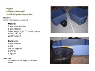 Container Gardening | PPTX