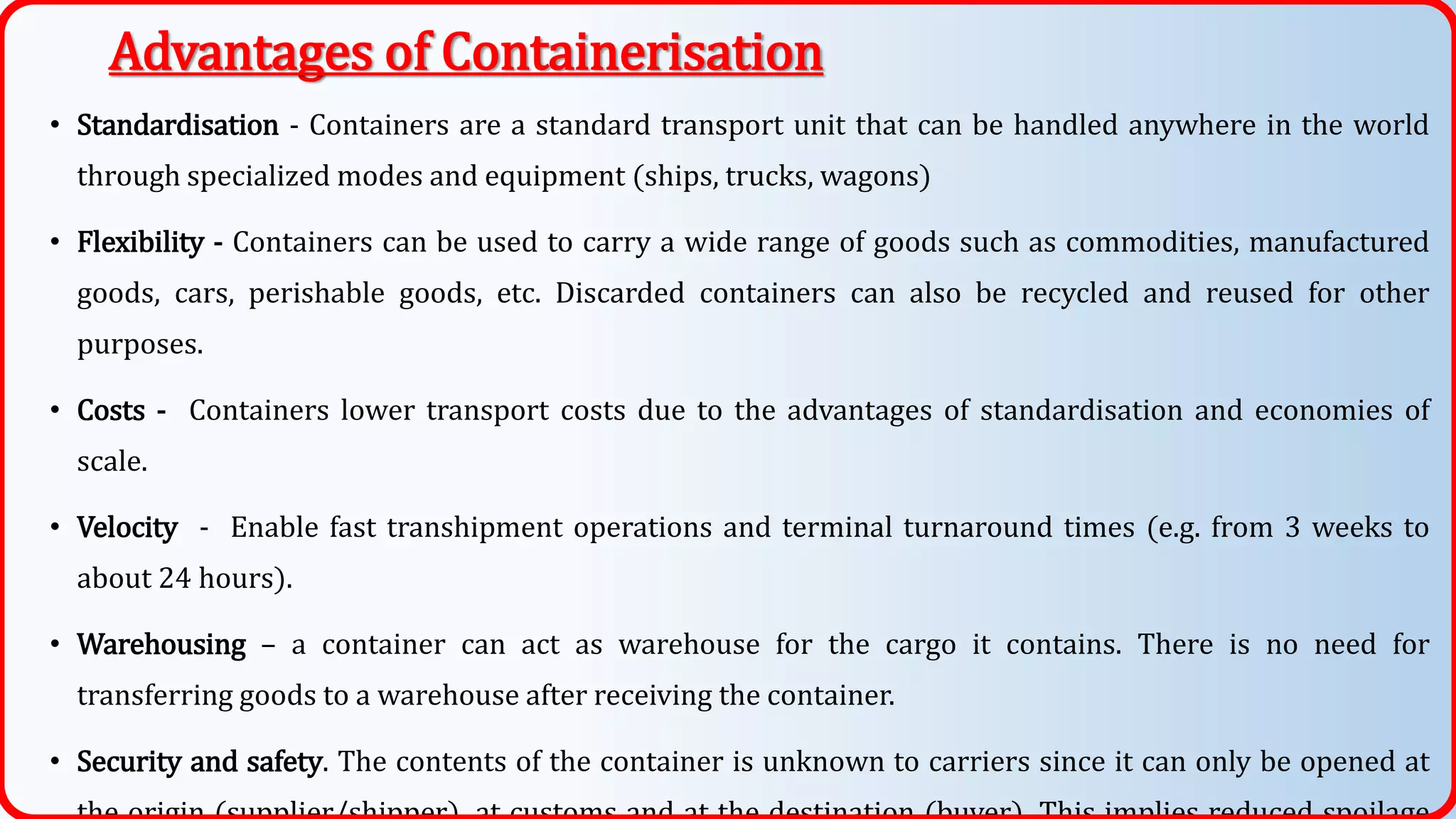 Containerisation | PPTX