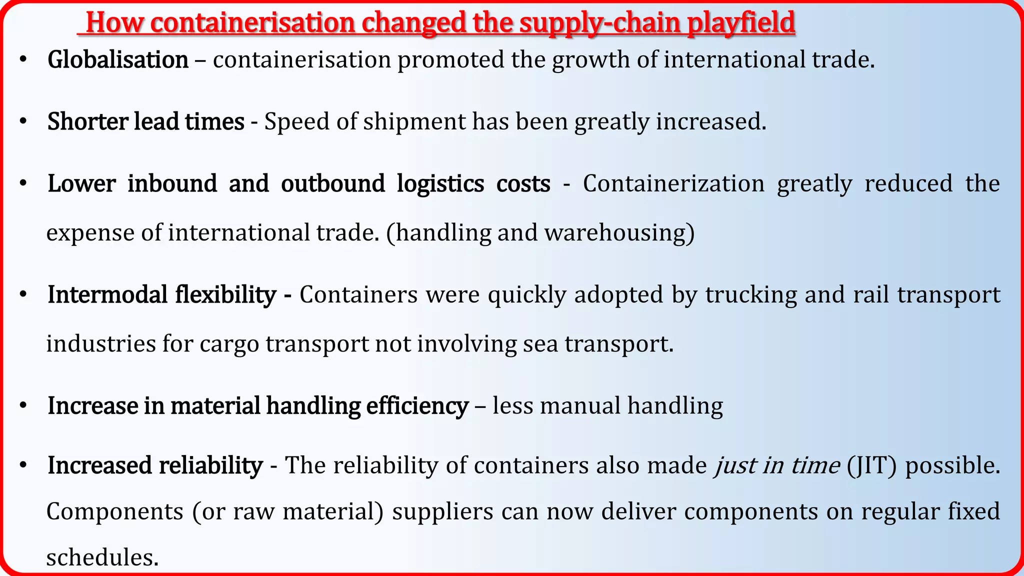 Containerisation | PPTX