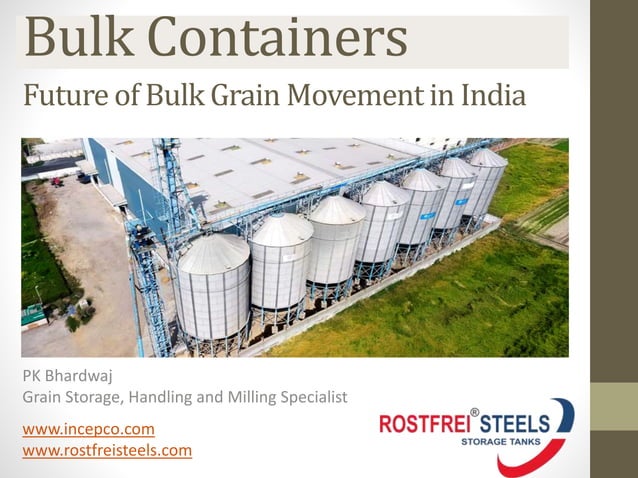 Containerisation of Foodgrain - Future of FCI Foodgrain Movement | PPTX ...