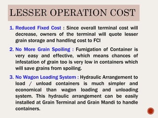Containerisation of Foodgrain - FCI.pptx