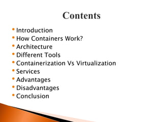 Containerization | PPTX