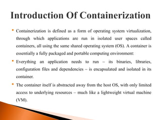 Containerization | PPTX