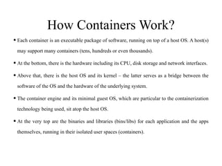 containerization with example module and | PPTX