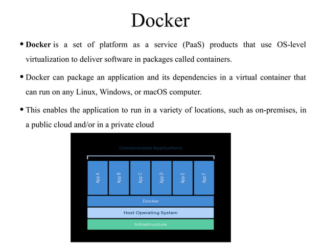 containerization with example module and | PPT