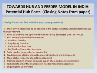 Containerization and India - Status | PDF | Cruises | Travel Type