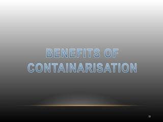Containerization and palletization | PPT