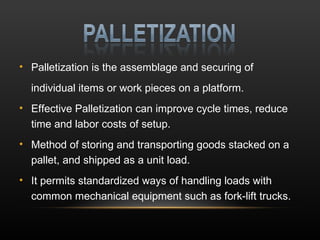 Containerization and palletization | PPT