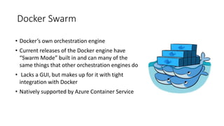 Containerization in microsoft azure | PPTX | Operating Systems ...