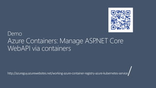 Containerization in microsoft azure | PPTX | Operating Systems | Computer Software and Applications