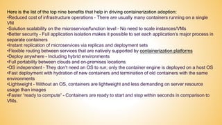 Containerization tutorial Containerization Explained | PPTX
