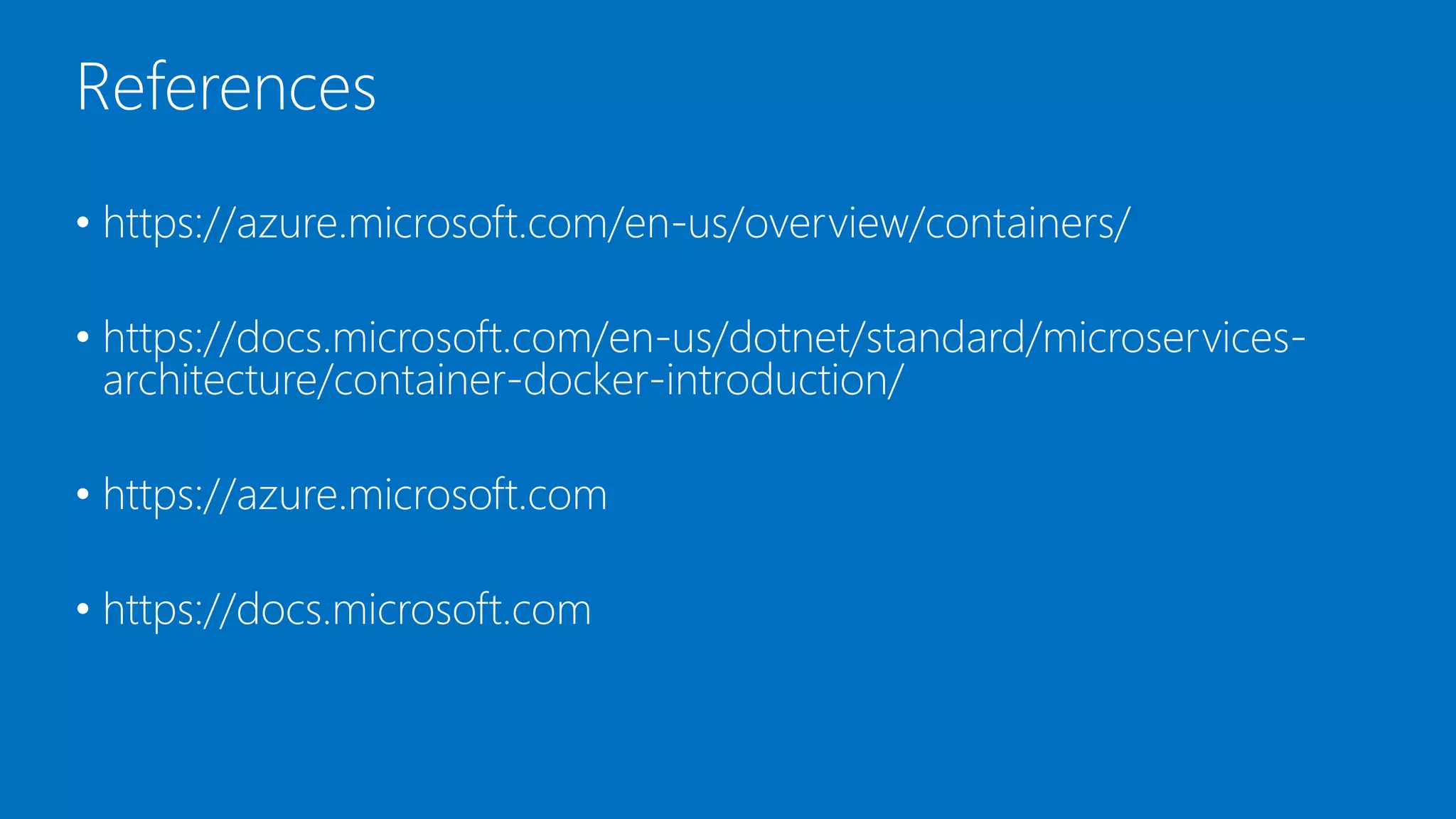Containerization with Azure | PPT