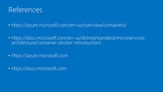 Containerization with Azure | PPT
