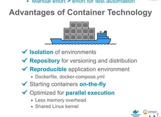 Containerized End-2-End Testing - Docker | PPT