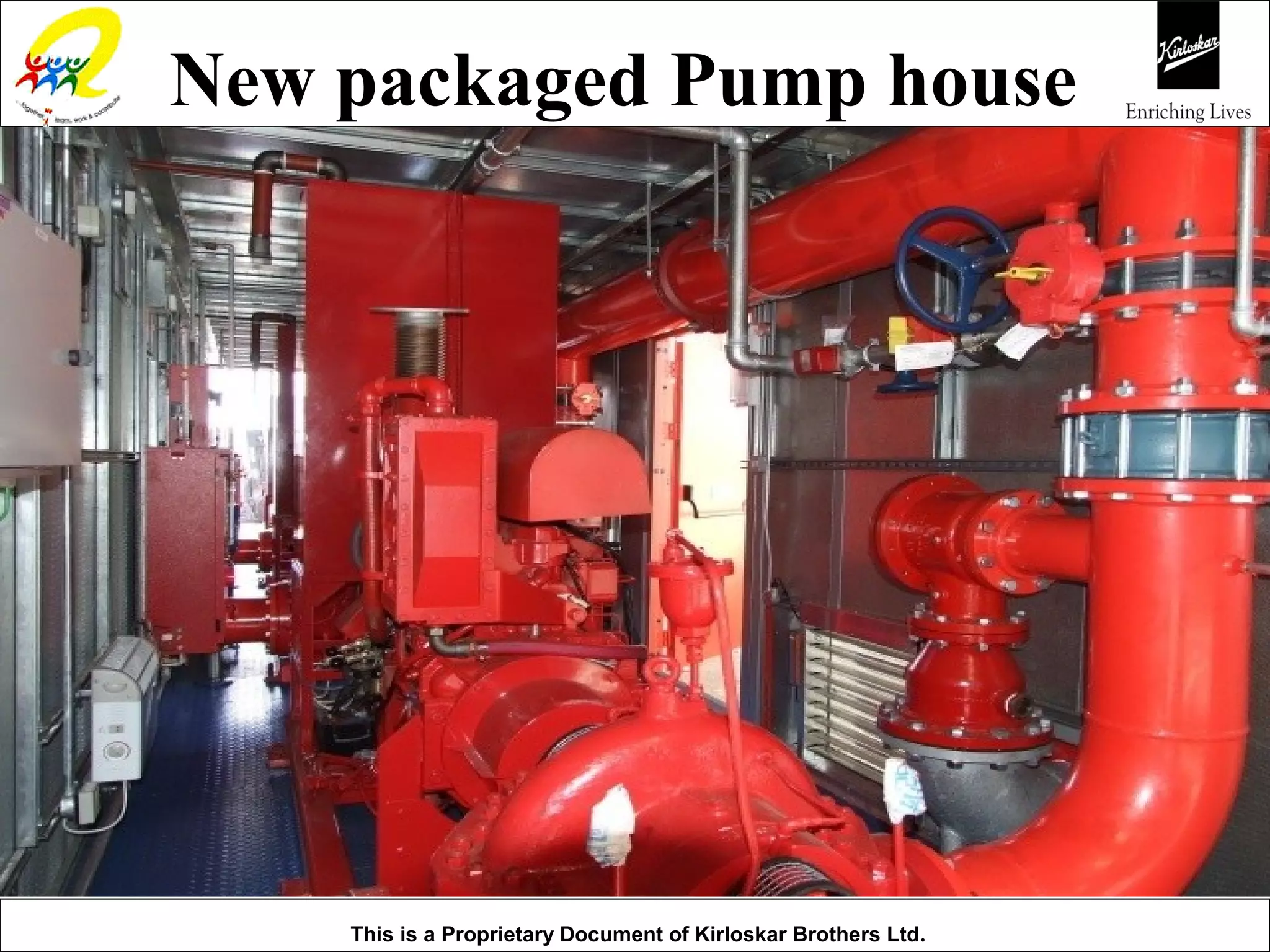 Containerized Fire Pump house | PPT
