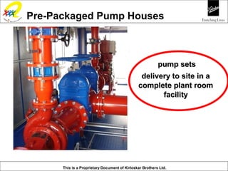 Containerized Fire Pump house | PPT