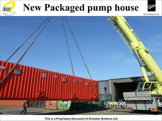 Containerized Fire Pump house | PPT