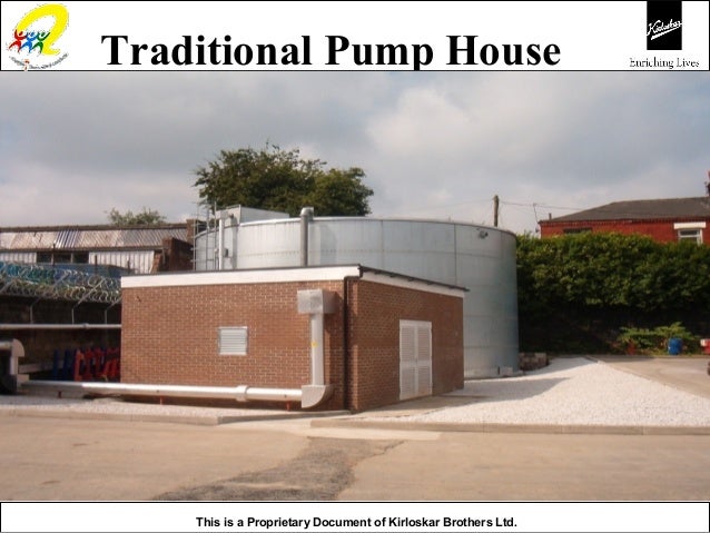 Containerized Fire Pump house