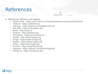 “Containerizing” applications with Docker: Ecosystem and Tools | PPT