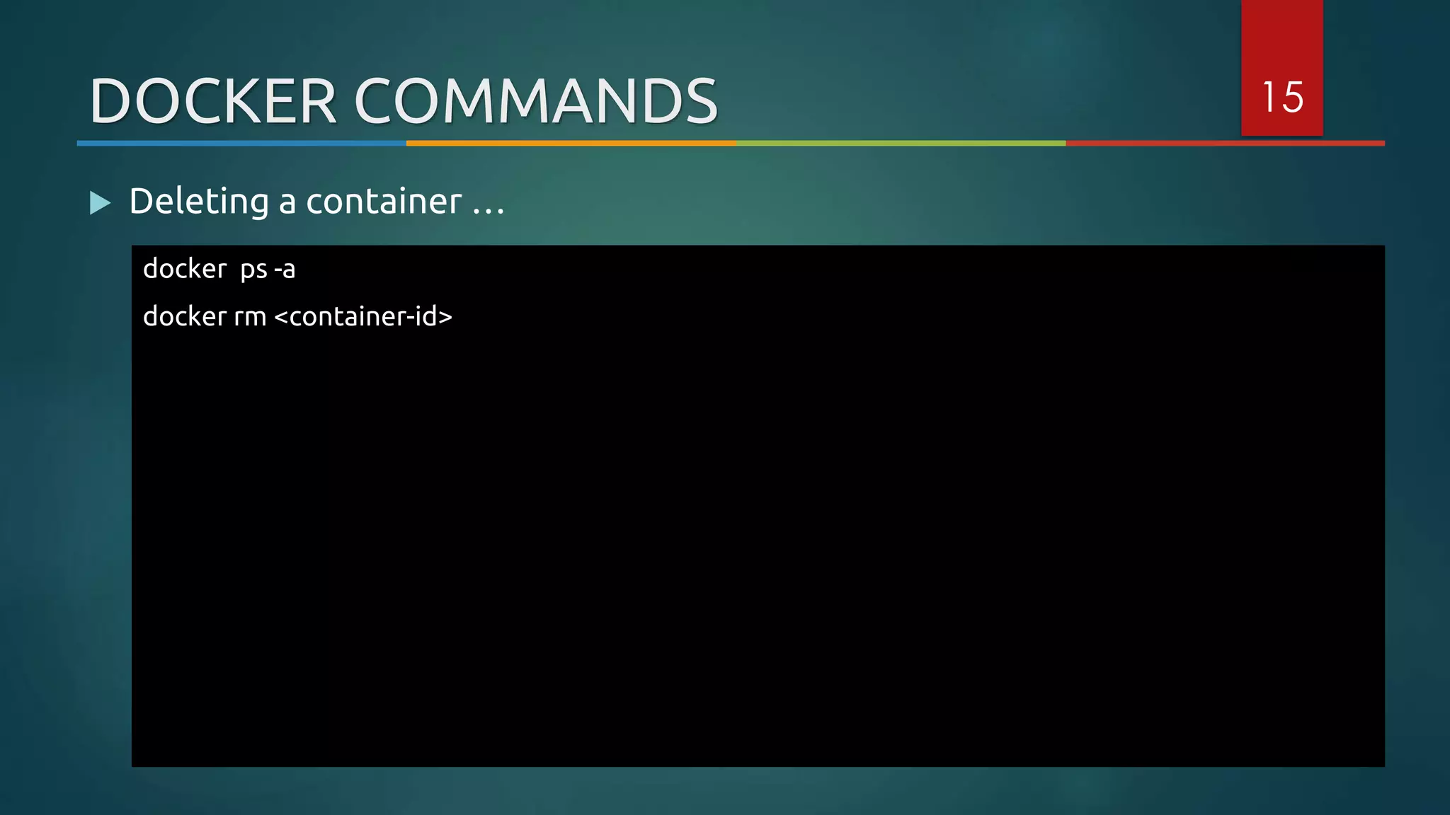Containerizing Web Application With Docker Ppt