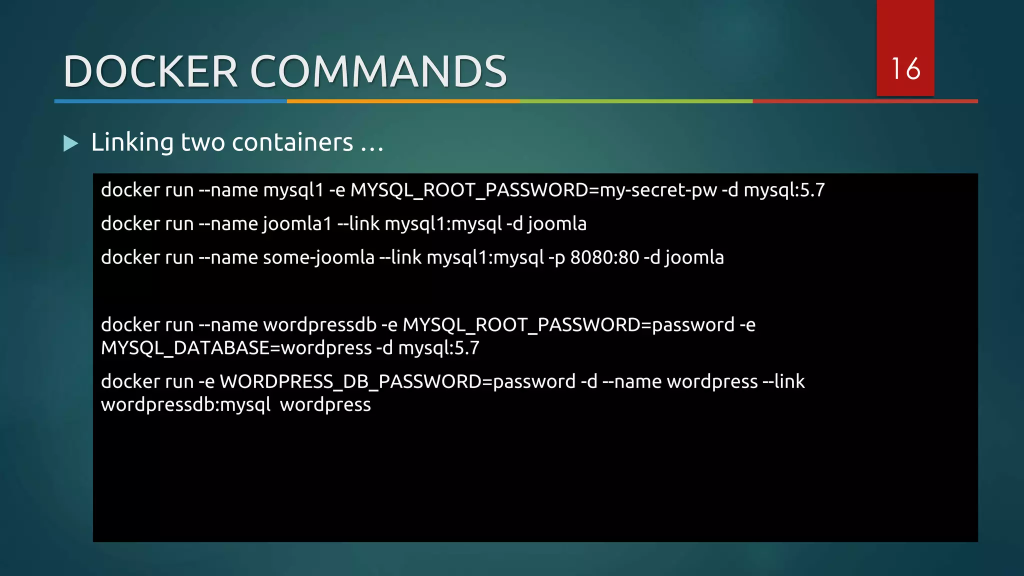 Containerizing Web Application With Docker Ppt