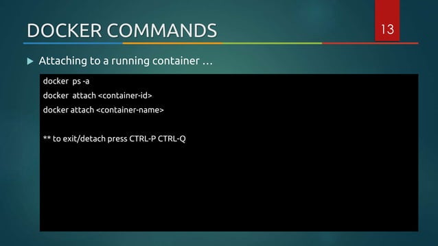 Containerizing Web Application With Docker Ppt