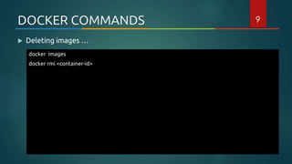 Containerizing Web Application with Docker | PPT