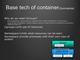 Container & kubernetes | PPTX