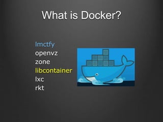 Container & kubernetes | PPTX