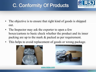 Container loading inspection | PDF