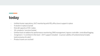 Kubernetes - Container Management PaaS Journey | PPTX