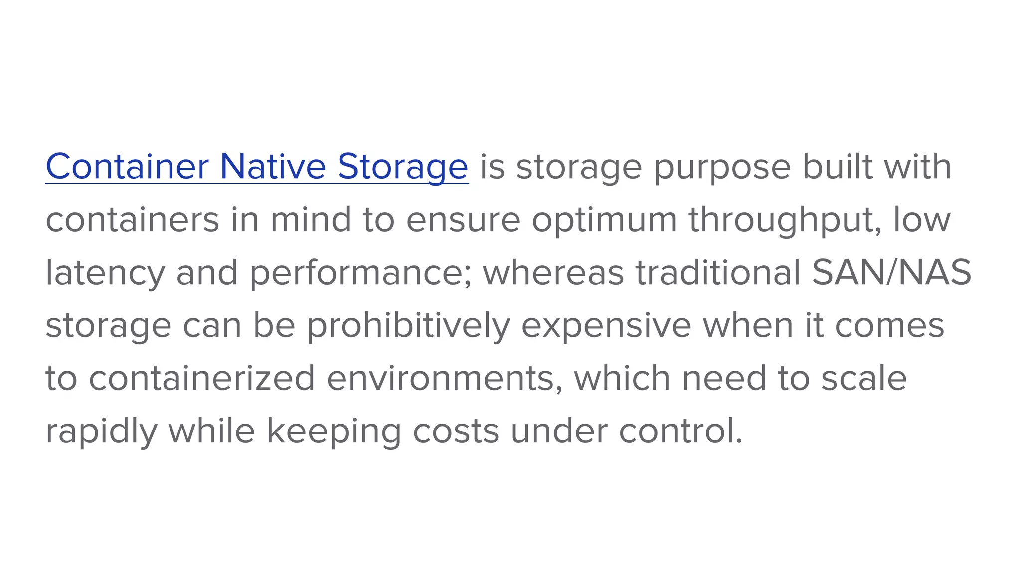 Container Native Storage | PPT