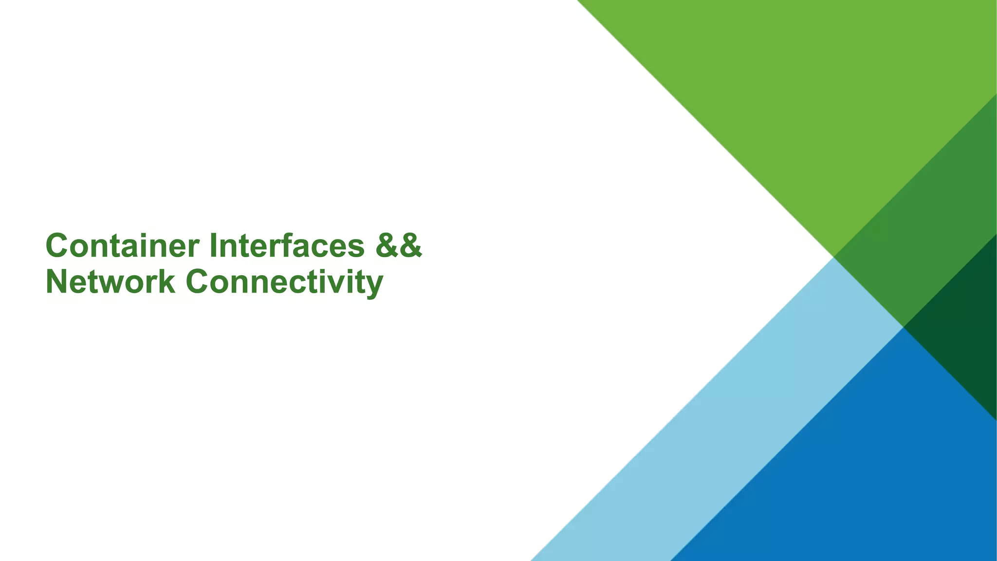 Container Networking Deep Dive Ppt