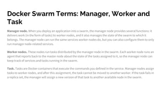 Container Orchestration with Docker Swarm and Kubernetes | PPTX