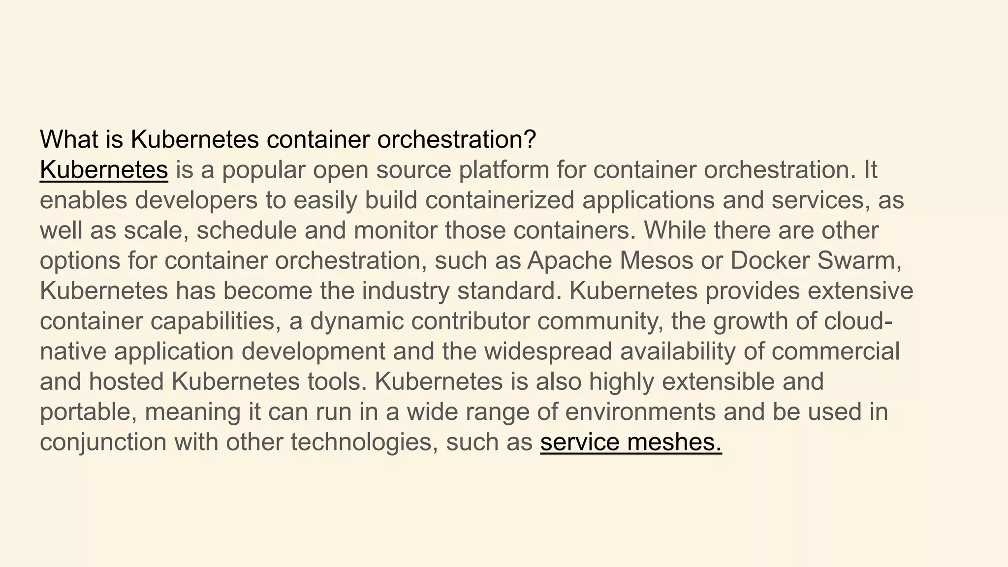 Container Orchestration Pptx