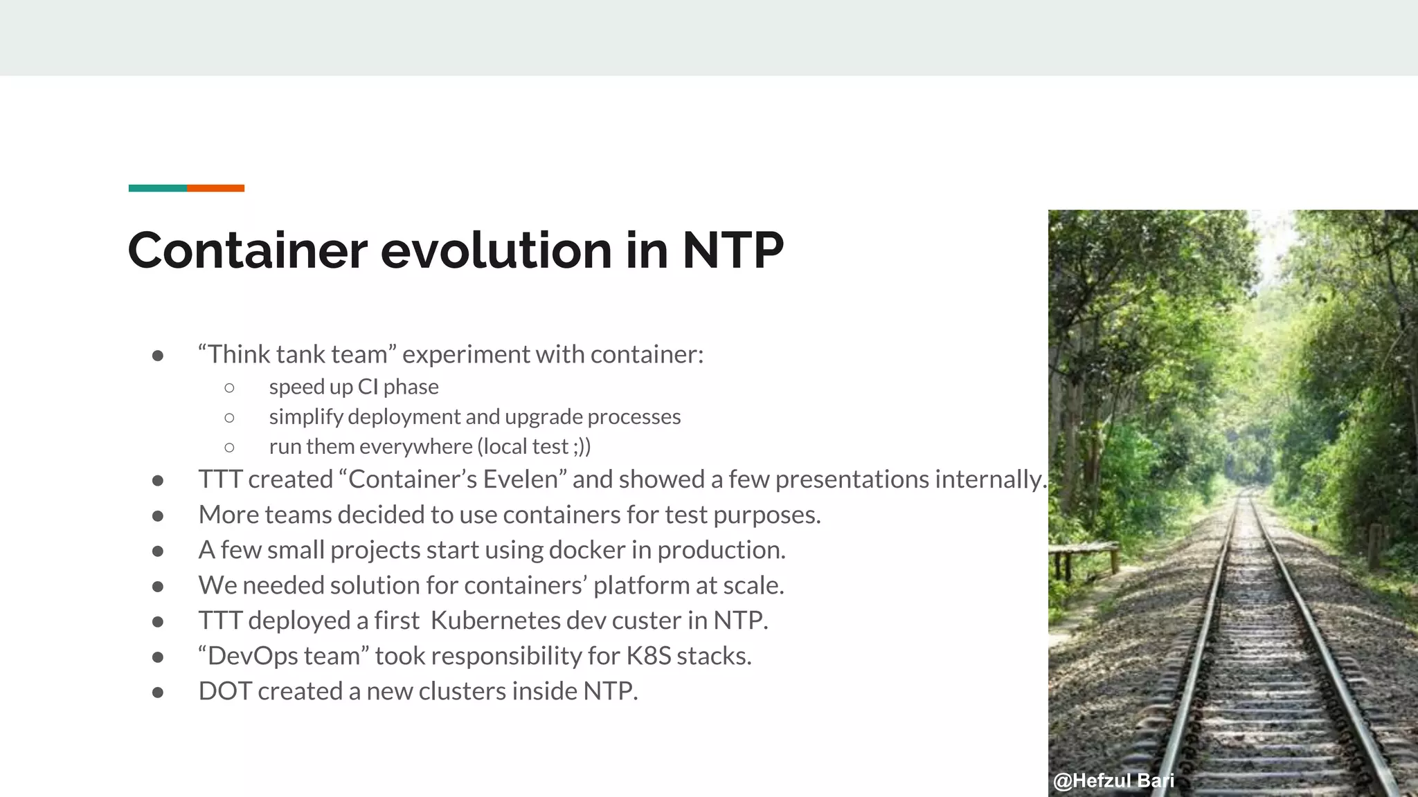 Container orchestration and microservices world | PPTX