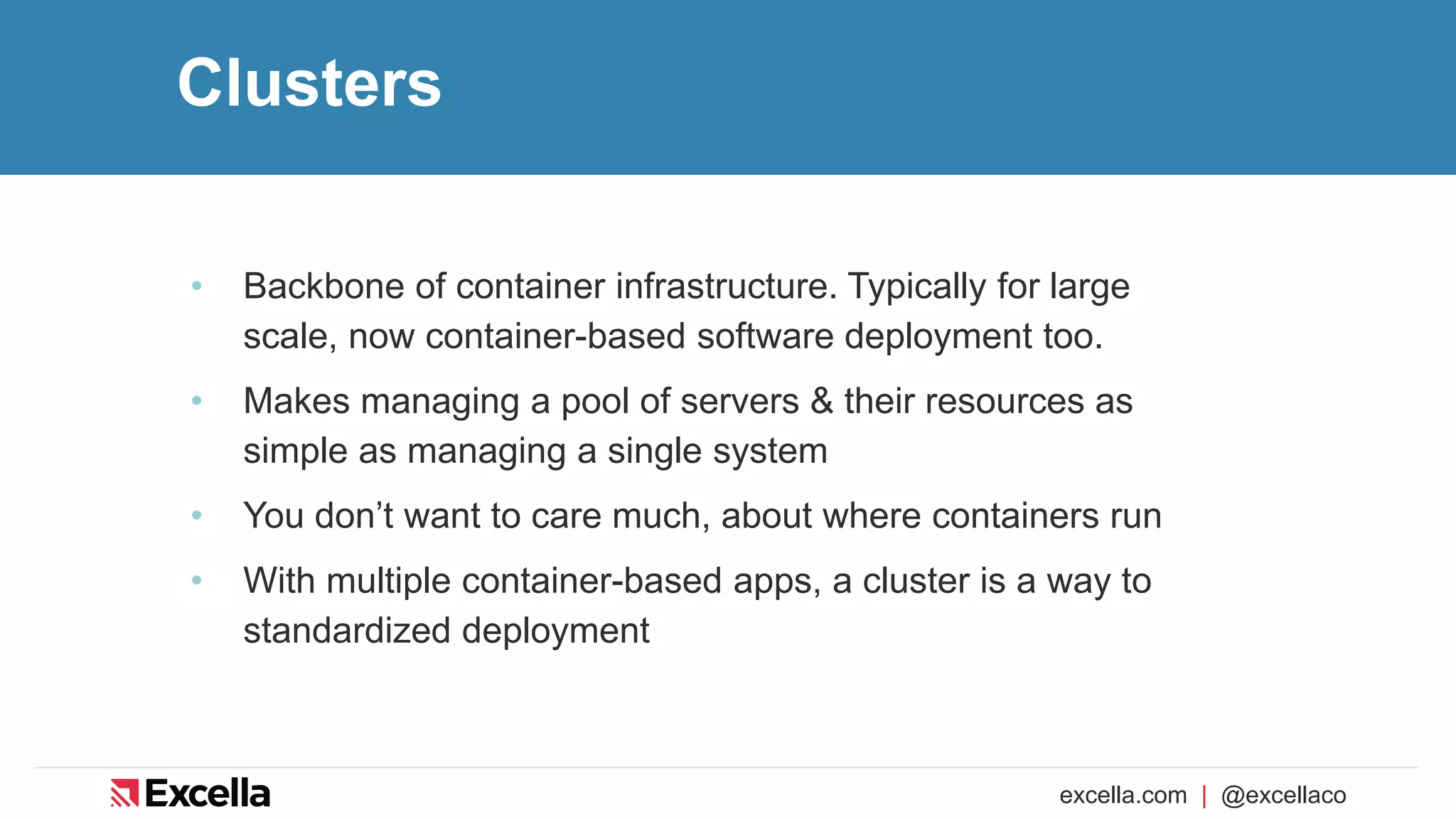 Container orchestration overview | PPTX