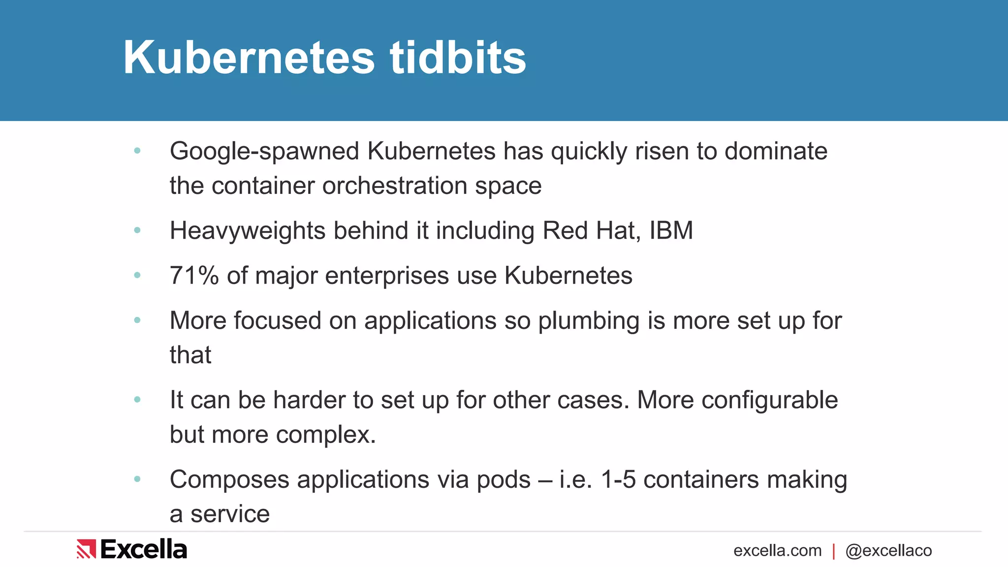 Container orchestration overview | PPTX