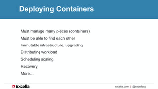 Container orchestration overview | PPTX