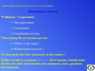 Container ports future | PPT