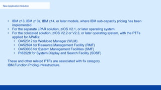 Container Pricing for IBM Z – New Application Solution | PDF | Cloud ...